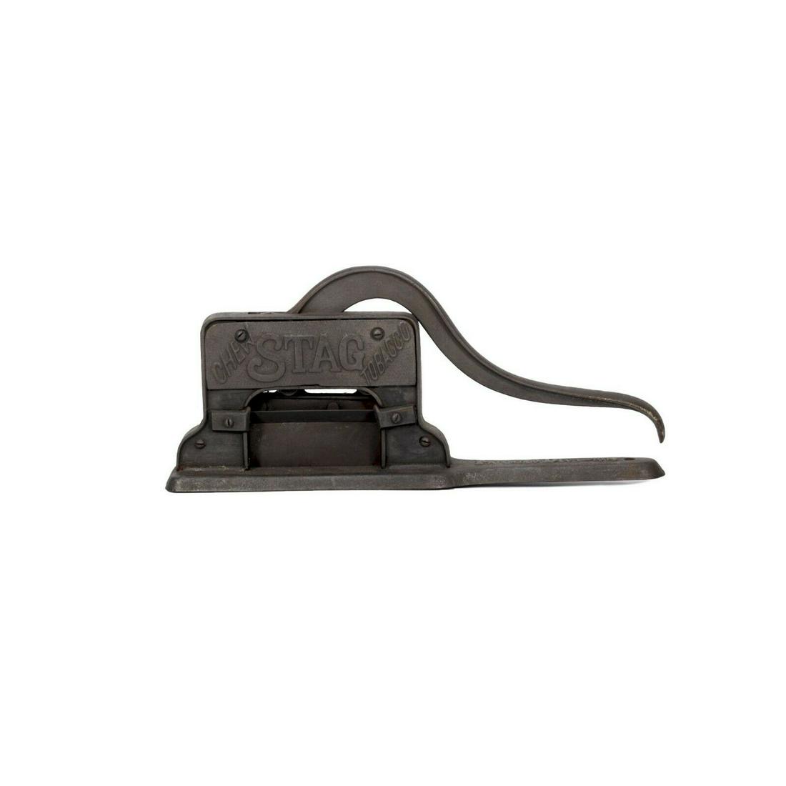 Antique T.c. Johnson & Co Cast Iron Tobacco Cutter