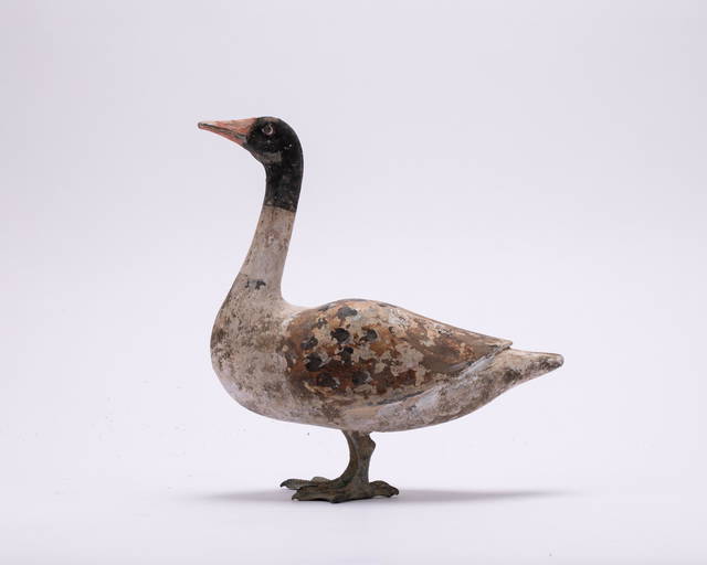 Han Dynasty Painted Pottery Goose
