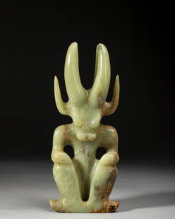 Chinese Neolithic Jade Carving