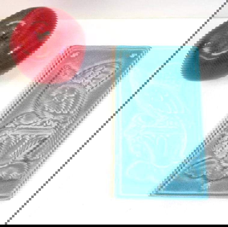 Art Deco Tyge Tile Co. Traverse City Mi Art Pottery Tile Auction