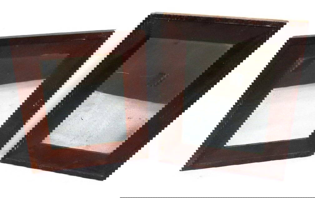 Pr. Of 19th C. American Empire Ogee Mirrors Auction