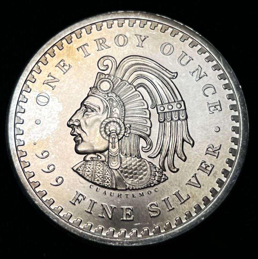 Aztec Cuauhtemoc 1 ozt .9999 Silver - Mar 29, 2023 | Silver Stacker ...