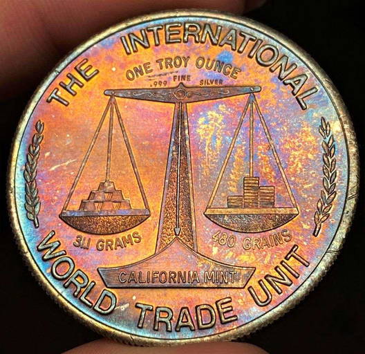 1867 The Highland Light The International World Trade Unit 1 Ozt .999 ...