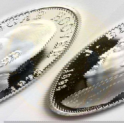 J. Edgar Hoover Commemorative .925 Sterling Silver Medal