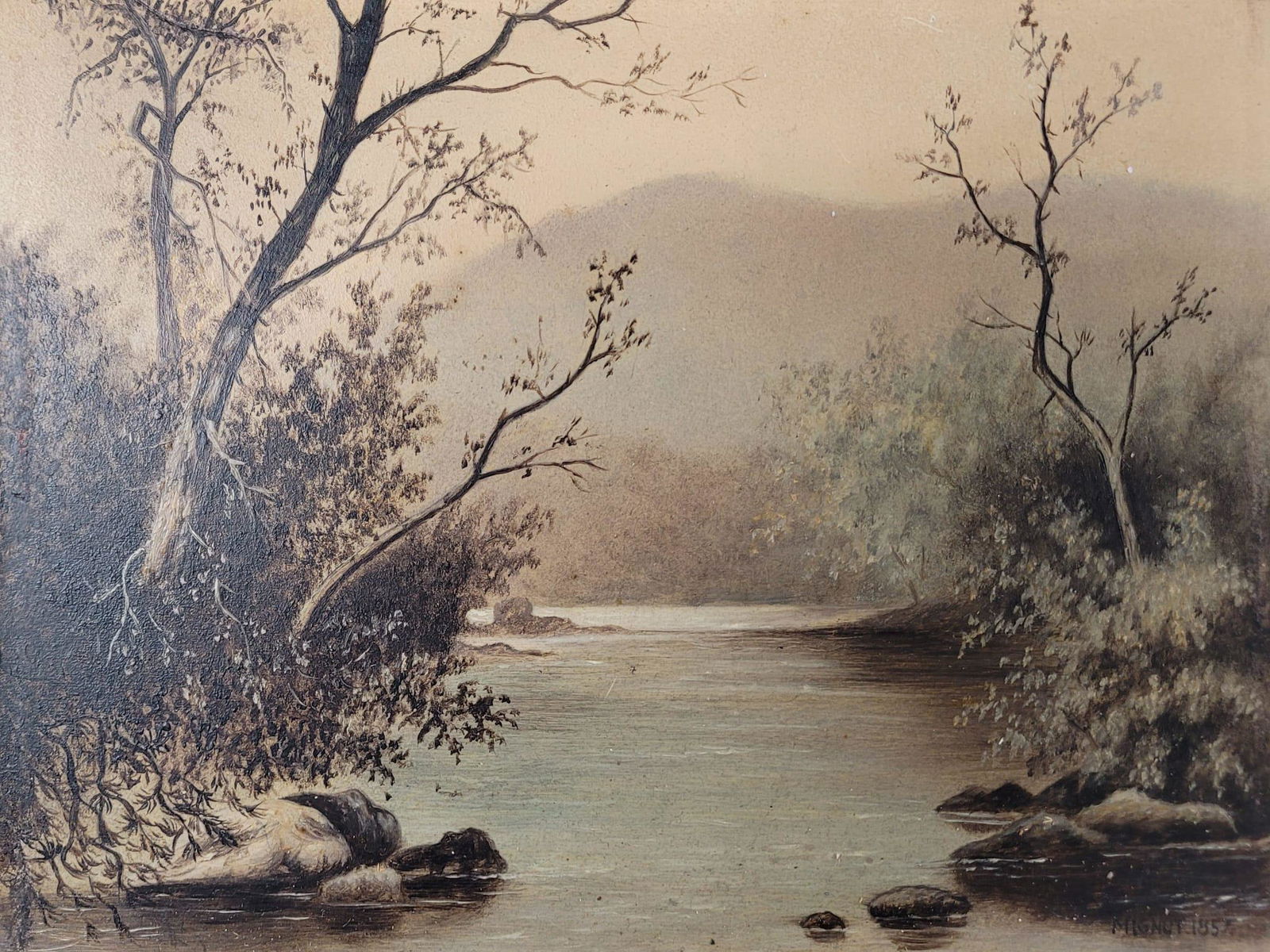 Louis Remy Mignot Atrib Auction