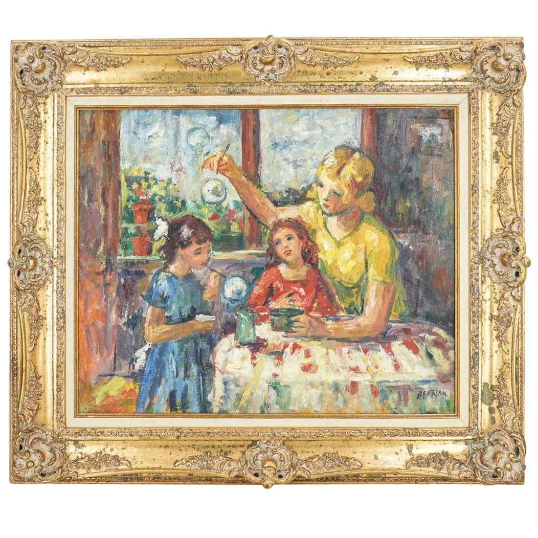 Albert Bertalan (1899-1957) Oil On Canvas Auction