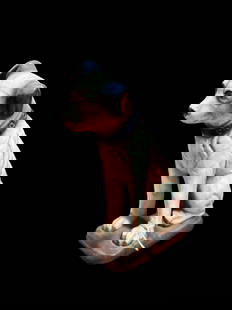 Rca Victor Phonograph Victrola/radio "nipper" Style Dog