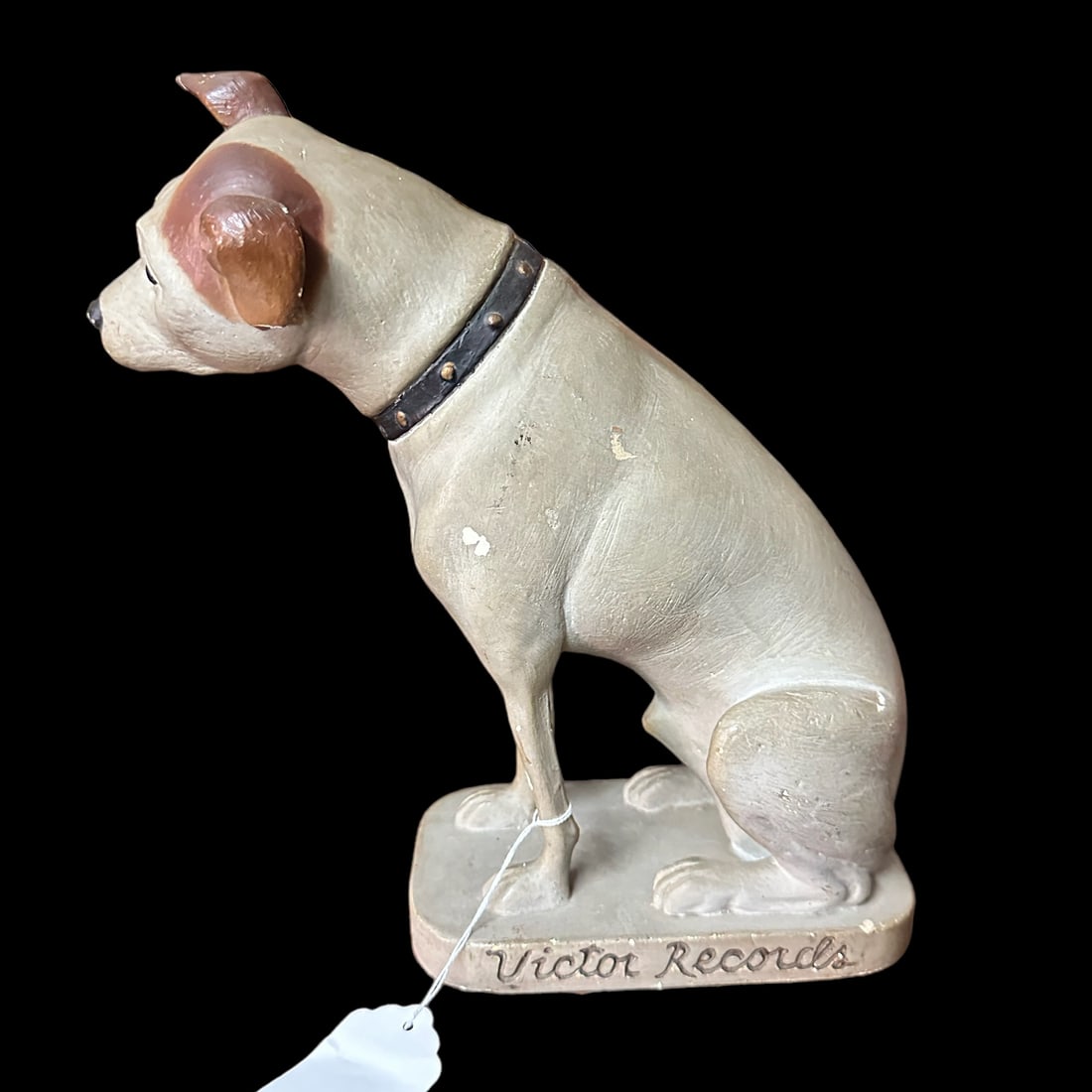 Vintage Rca "nipper, The Rca Dog" Oringinal Plaster Figurine (1930's-40 ...