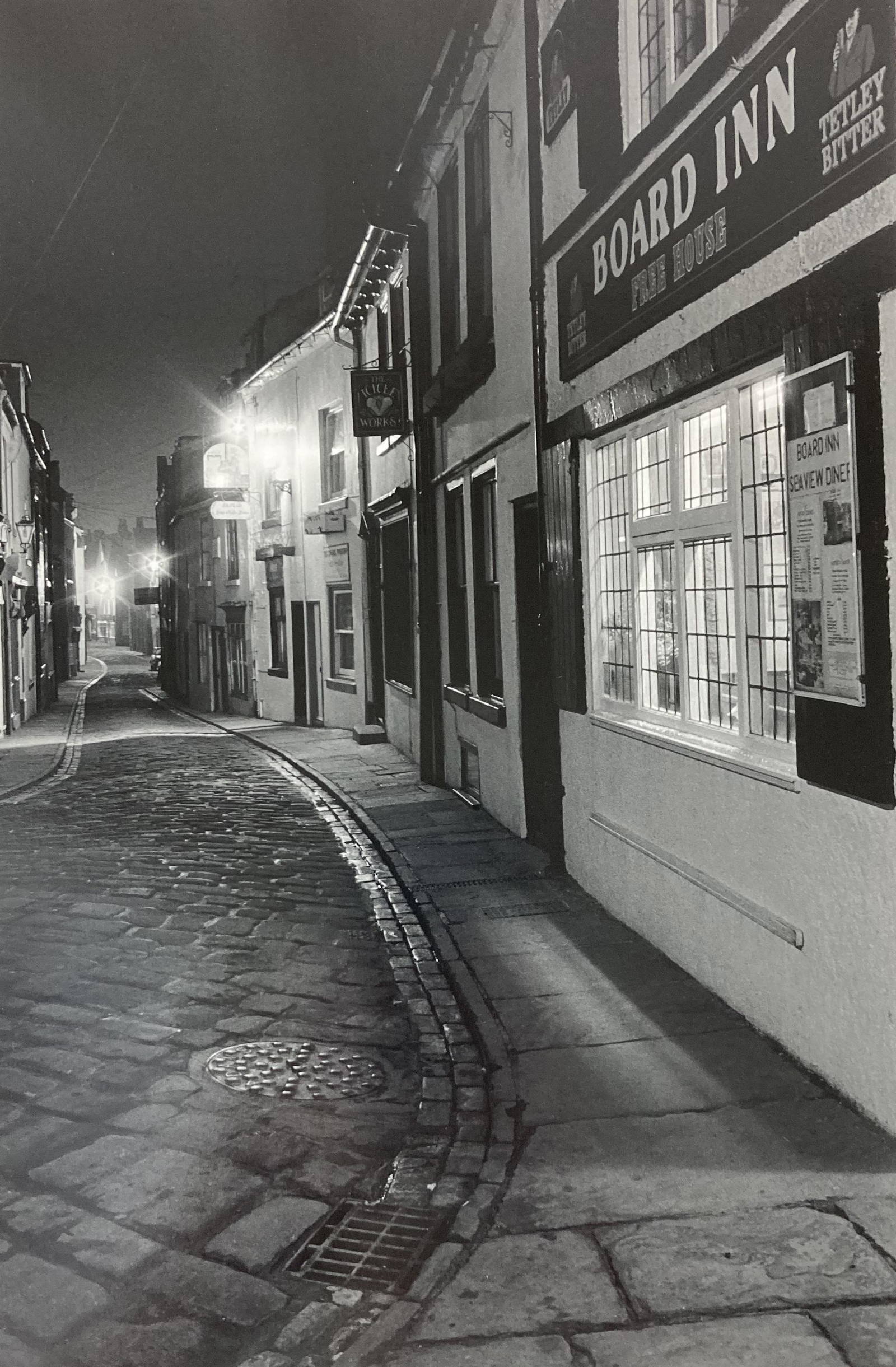 George A Tice Signed Gelatin Silver Print 1992 Church Street, Yorkshire ...