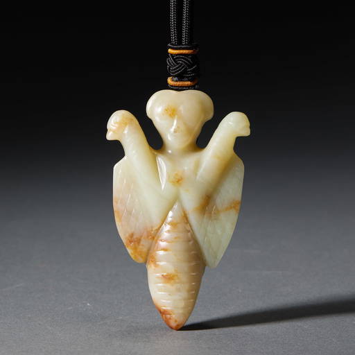 Hongshan Culture Bird Shaped Instrument