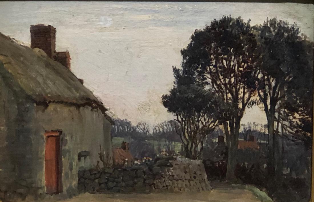 Anna Richards Brewster Important Painting Of Guernsey, Channel Islands ...