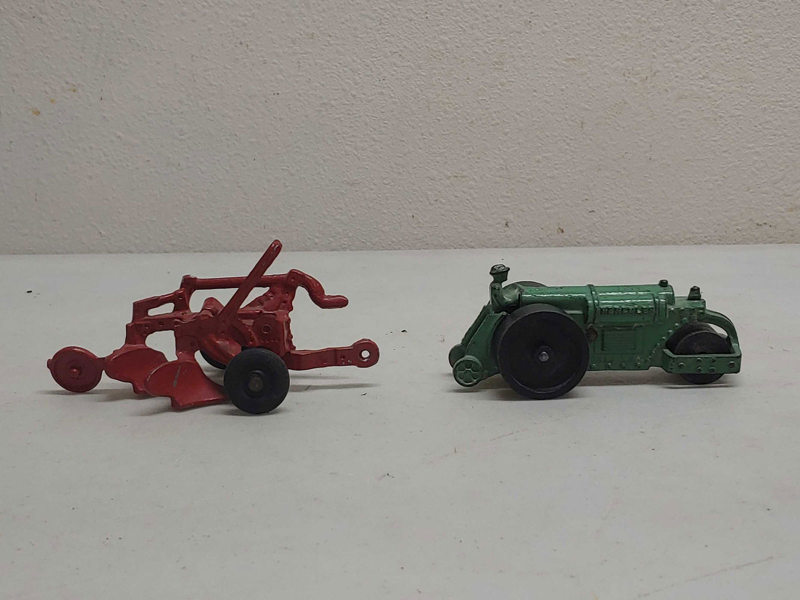 Cast Iron Hercules Tractor And Plow