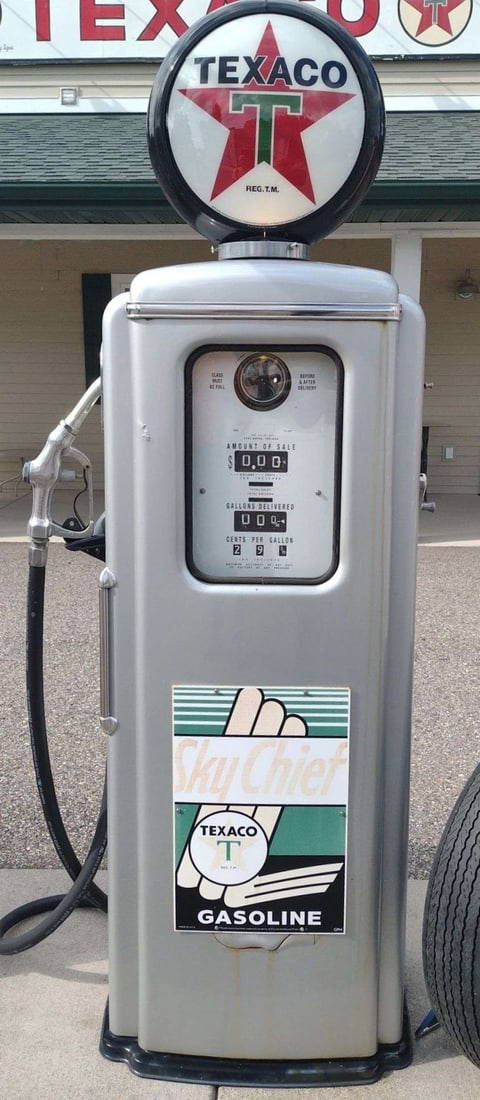 Tokheim Texaco Model # 39 Gas Pump Auction