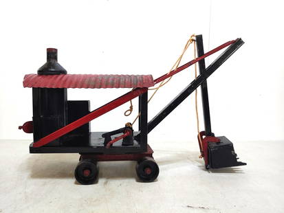 Cor-cor Pressed Steel Toy Train Set Auction