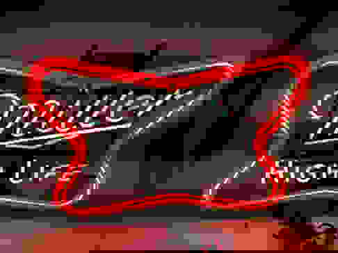 Miller High Life Neon Advertising Sign Auction