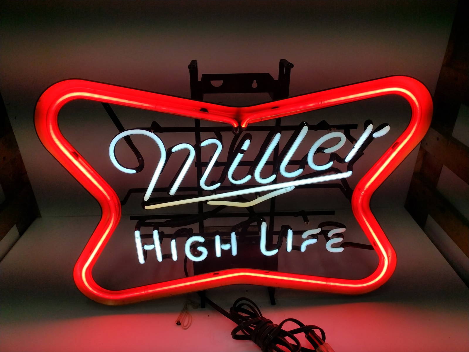 Miller High Life Neon Advertising Sign Auction