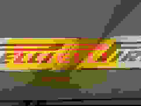 Pirelli Tire Light Sign Auction