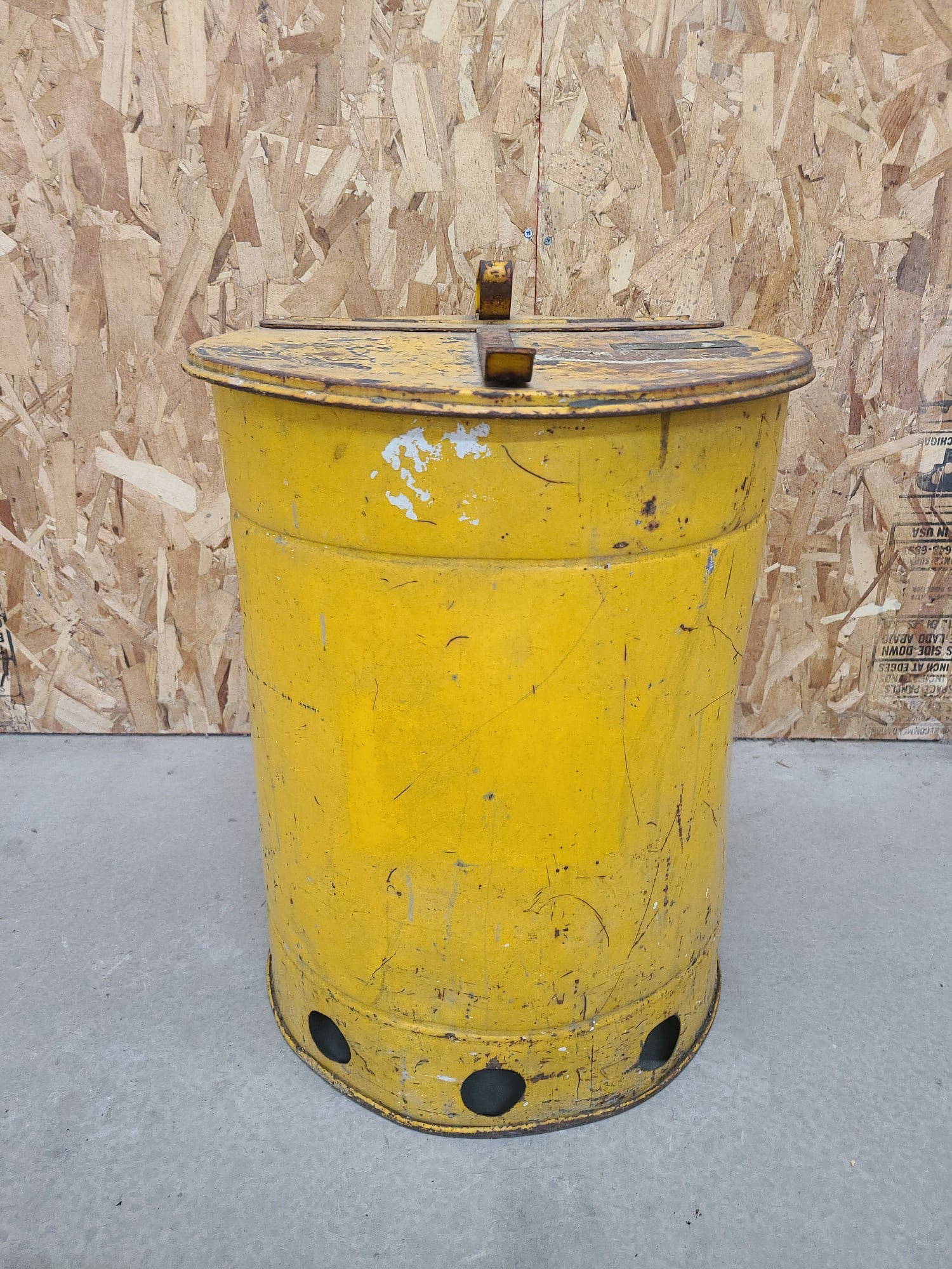 Grease Rag Can Auction