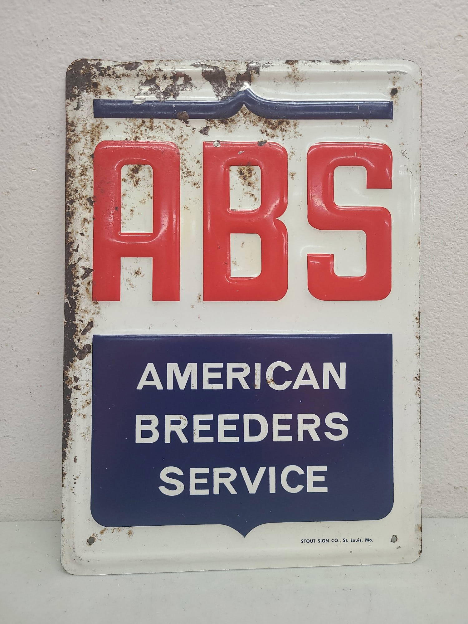 Sst Embossed, Abs Sign Auction