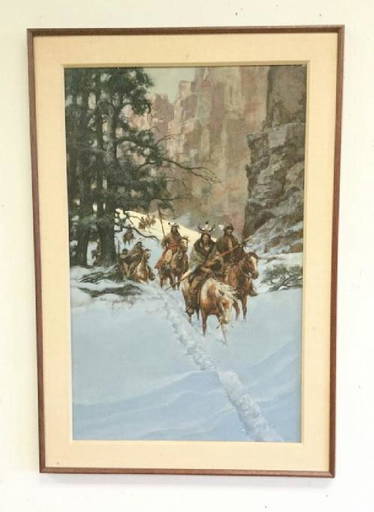 H. TOM HALL ORIGINAL ILLUSTRATION W/INDIANS ON - Apr 22, 2017 | JMW ...