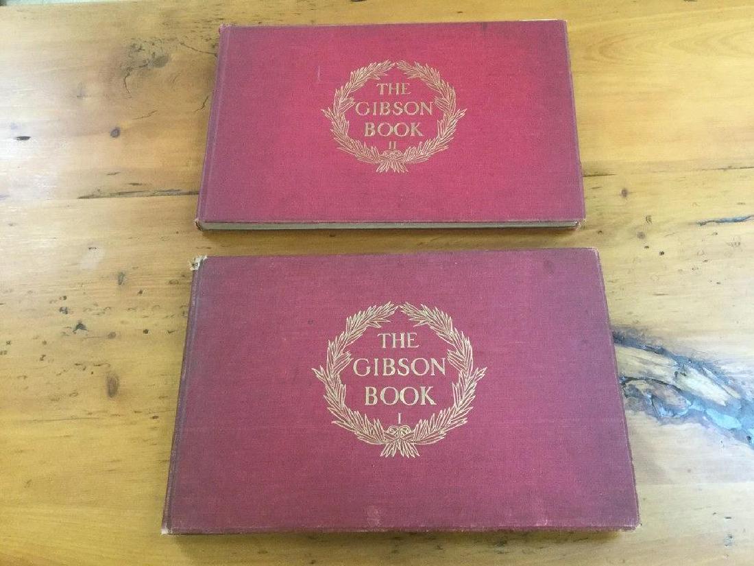 (2) VOL. SET THE GIBSON BOOK 1907, NICE OVERALL
