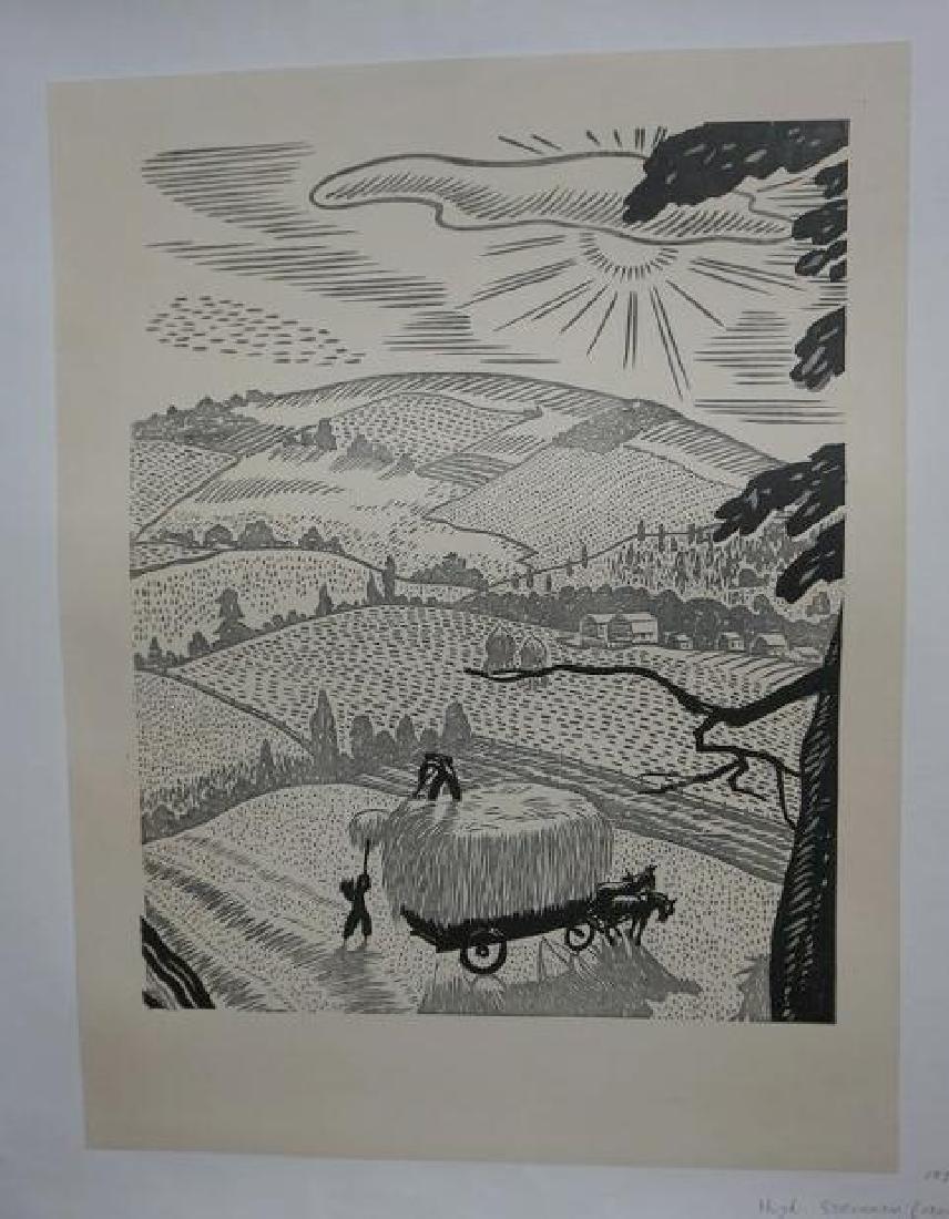 HUGH STEVENSON WPA FEDERAL ART PROJECT- PENNSYLVANIA