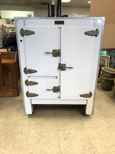 CIRCA 1900 ALASKA WHITE ENAMEL ICE BOX, REALLY CLEAN - Jan 24, 2020 ...