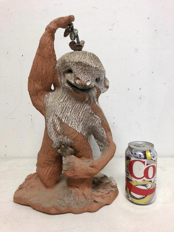 HILDA HORTON SCULPTURE, MONKEY, MEASURES 16" HIGH X 9" - Jun 26, 2020 ...