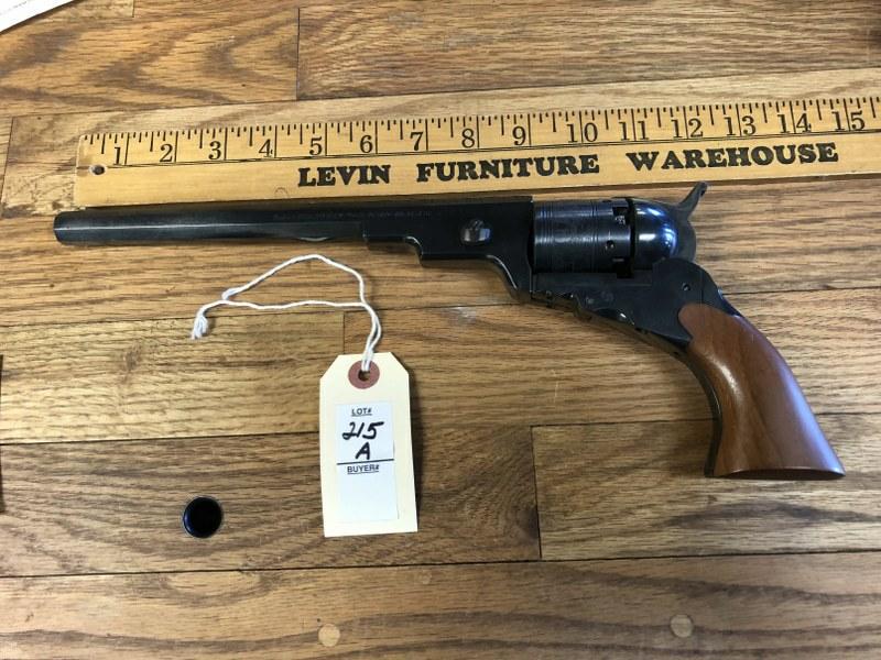 Navy Arms 36 Cal. Black Powder Pistol, Made In Italy.