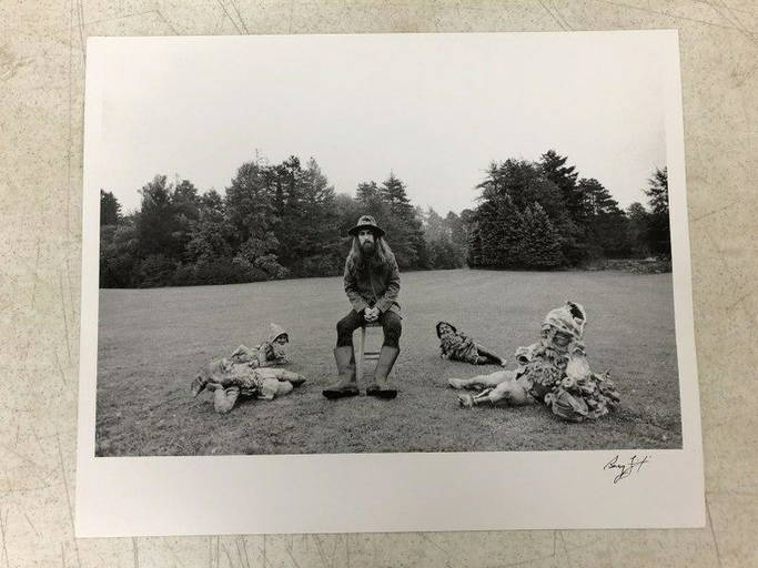 Signed Barry Feinstein Photograph Of George Harrison
