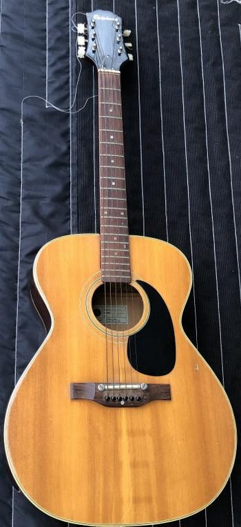 Vintage Epiphone Model 6732 Acoustic Guitar, From Home