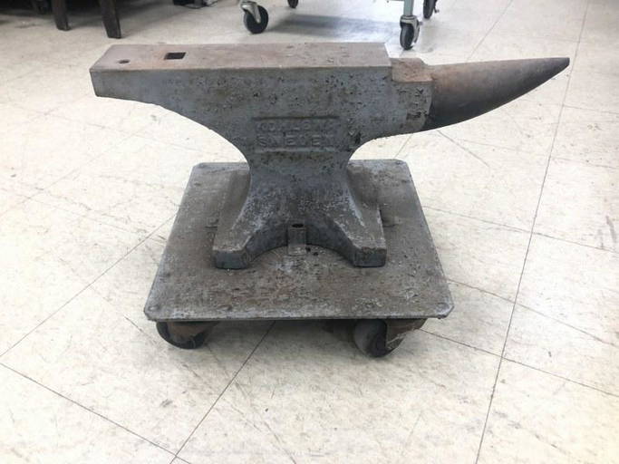 Kohlswa Swedish Anvil From The Old Bar V Ranch, Just As
