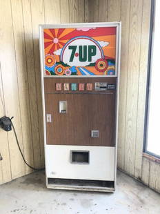 7 Up Vendorlator 56 Soda Machine.