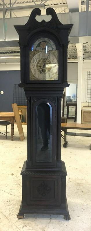 Antique William J. Davis ( Philadelphia ) Grandfather Clock, With ...