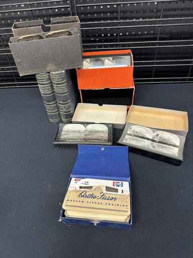 142 Stereoviews Consistingof 82 World Tour Views In A Book Box; 2 Eye ...