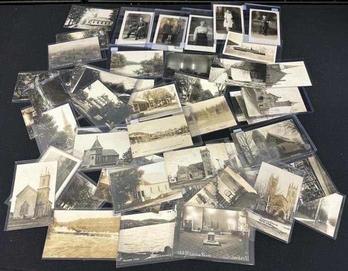 55 Rppcs From The Collection Of Robert Bogdan. Auction