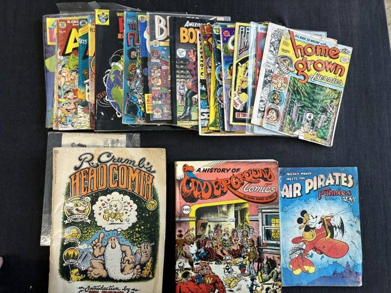 (26) Underground Comics Mickey Mouse Air Pirates R. Crumb Freak ...