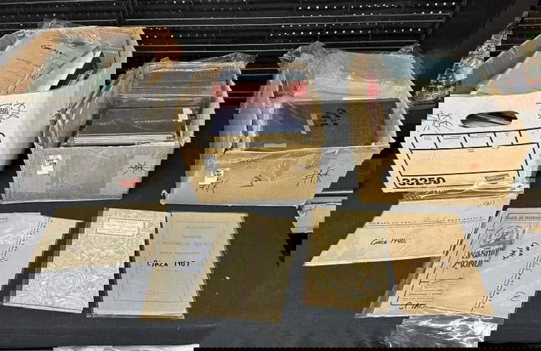 (3) Boxes Of History Related Ephemera To Include Booklets, Pamphlets ...