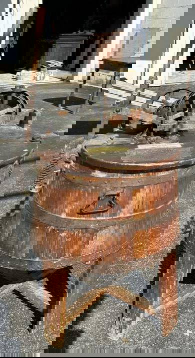 Early Cyclone Washing Machine & Wringer, Late 1800's, Nice Condition ...