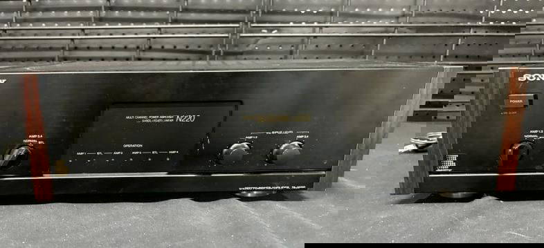 Vintage Audio, Sony N220 Multi Channel Power Amplifier. Serial Number ...