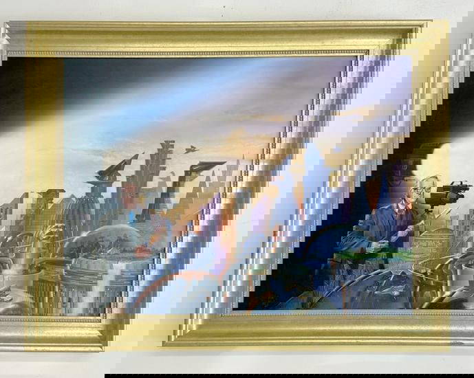 Kevin Eugene Johnson (born 1954) Sci Fi O/b Original Illustration With ...