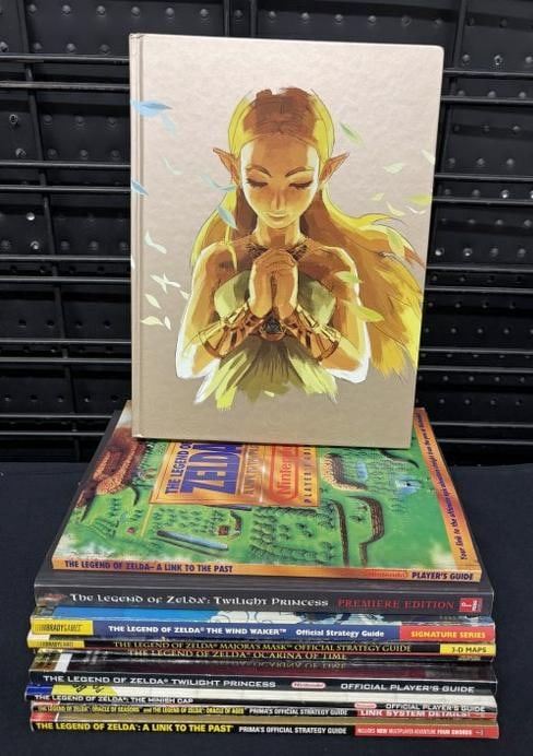 Lot Of Ten Nintendo Zelda Strategy Guides. Lot Includes Three Brady ...