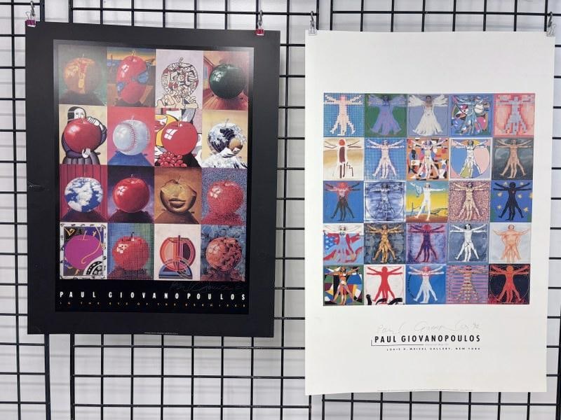 Two Signed Paul Giovanopoulos Posters. The First, "in The Eye Of The ...