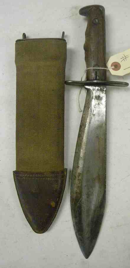 S A Springfield Armory Bolo Knife Marked 36898 SA 1917