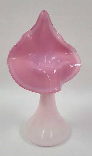 Fenton Pink Rosaline Jack In The Pulpit Vase 0042 On Dec 29 2022 Fine Jewelry