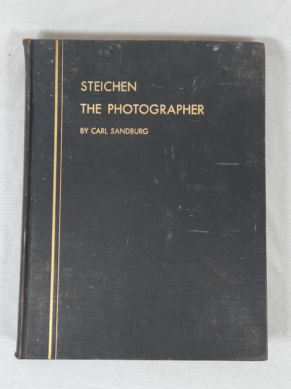 Edward Steichen & Carl Sandburg Signed Le Book