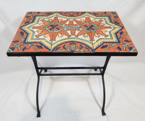 1930s Taylor Tilery California Art Tile Table