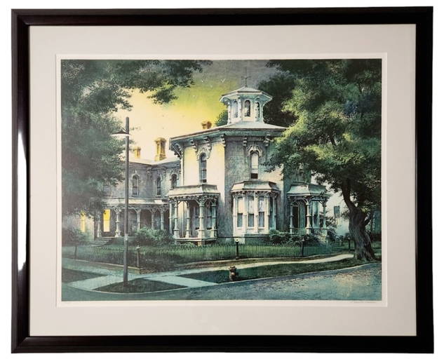 Robert W. Addison Framed Serigraph