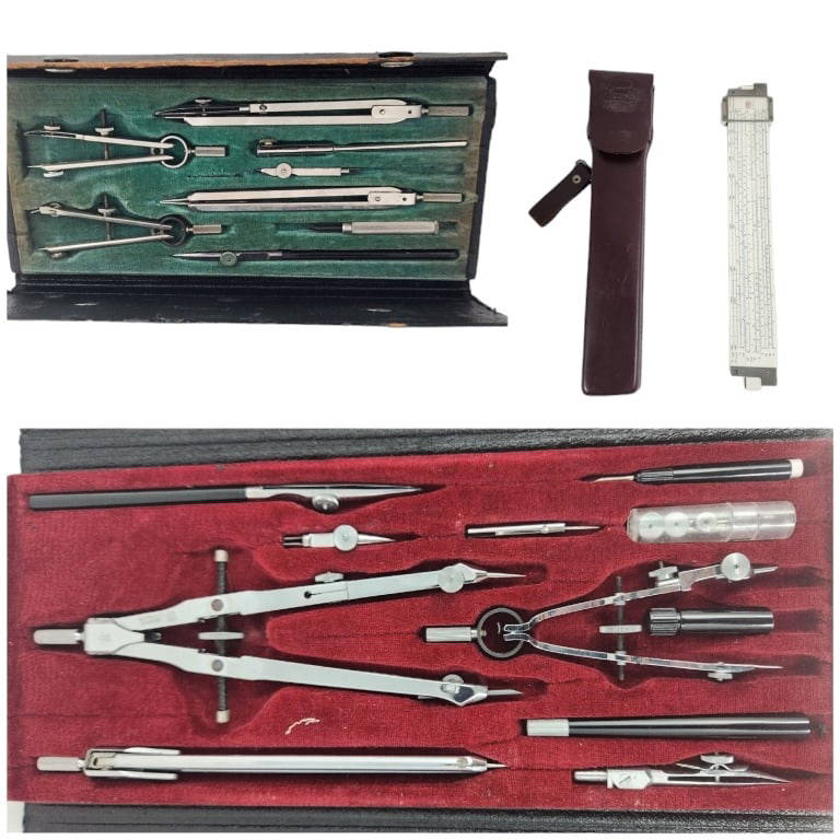Vintage Measuring Instruments Drafting Tools - Oct 08, 2023 | Legacy ...