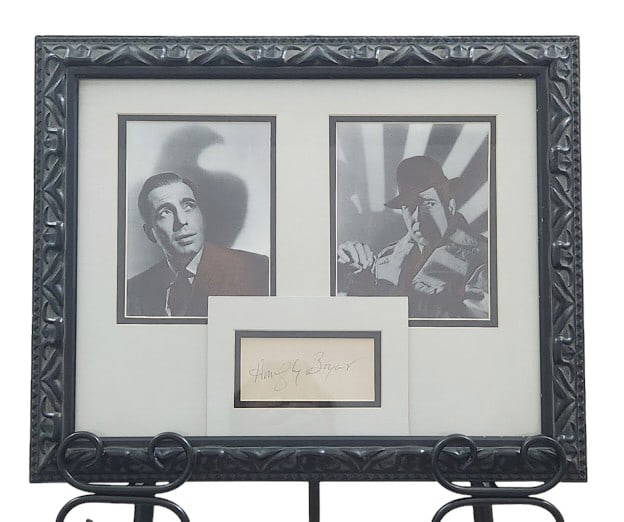 Hollywood Legend Humphrey Bogart Autograph Auction